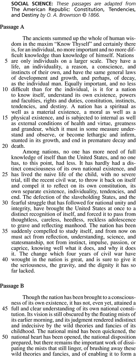 ACT Reading Practice Test 126: Social Science - _CrackAB.com